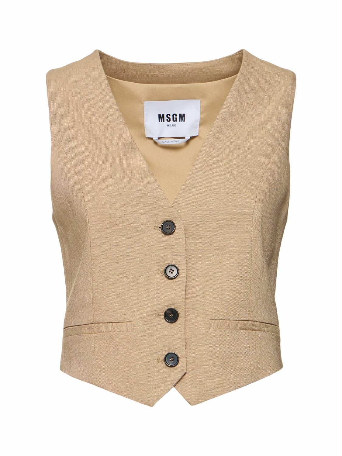 MSGM Viscose Blend Vest MSGM