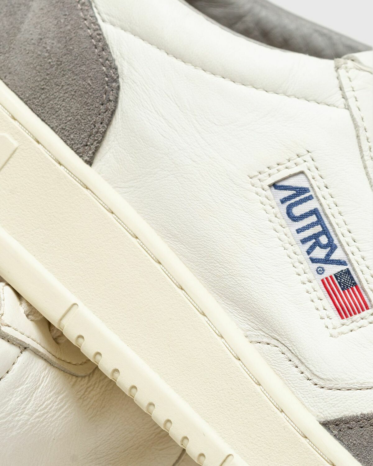 Autry Action Shoes Medalist Low Grey/White Lowtop Autry