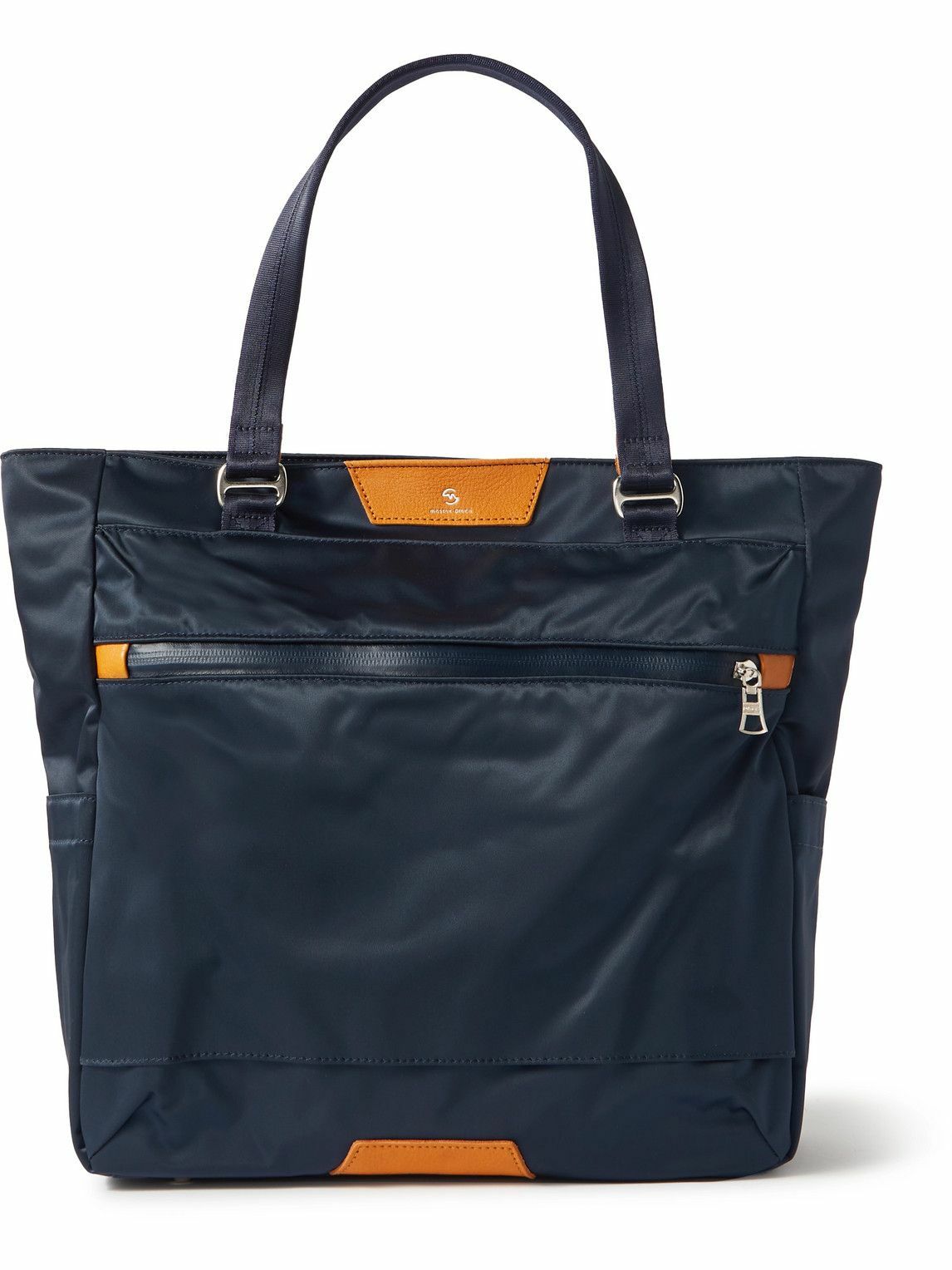 Master-Piece - Progress Leather-Trimmed Shell Tote Bag Master-Piece Co