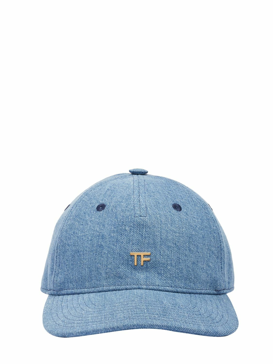 TOM FORD - Logo Denim Baseball Cap TOM FORD