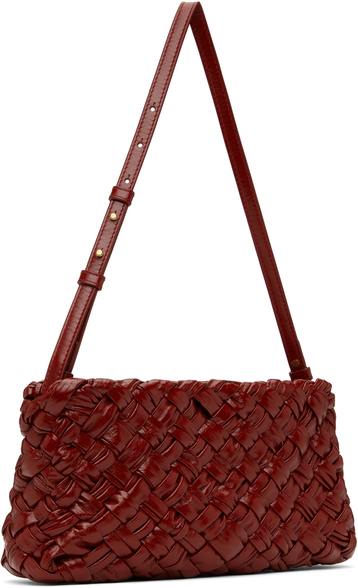 Bottega Veneta Red Kalimero Cha-Cha Bag Bottega Veneta