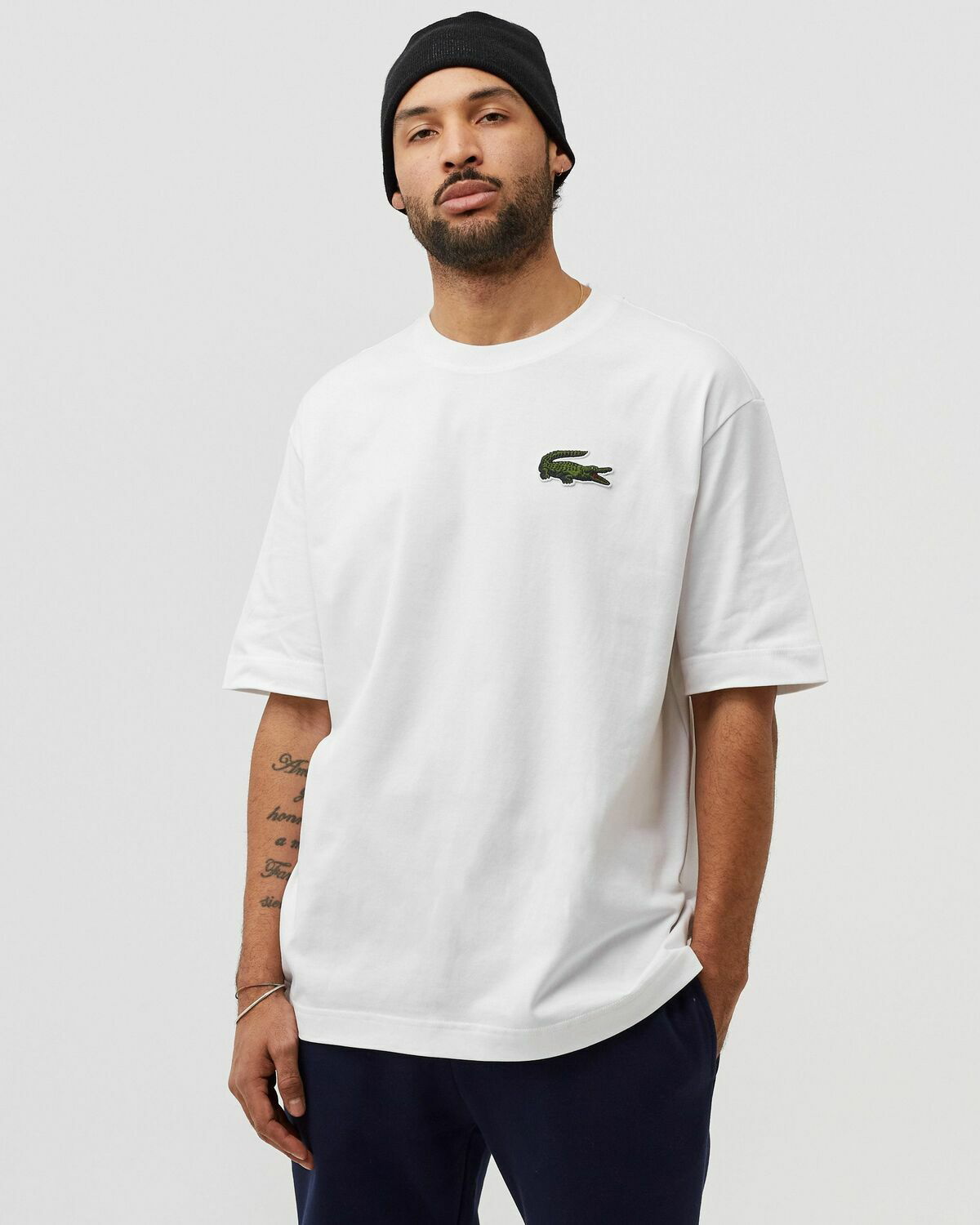Lacoste Tee Shirt White Shortsleeves Lacoste