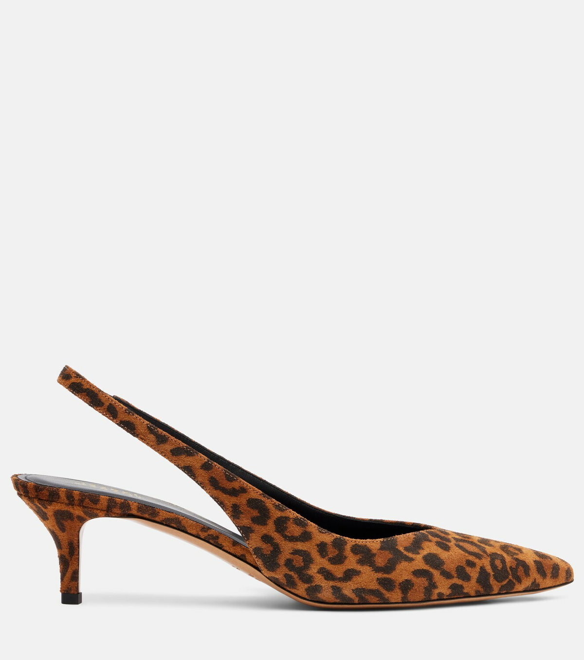 Isabel Marant Padim 50 leopard-print suede slingback pumps Isabel Marant
