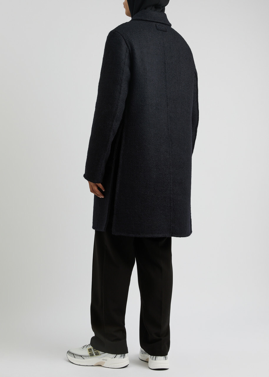 Givenchy Wool-blend Coat Dark Blue Givenchy