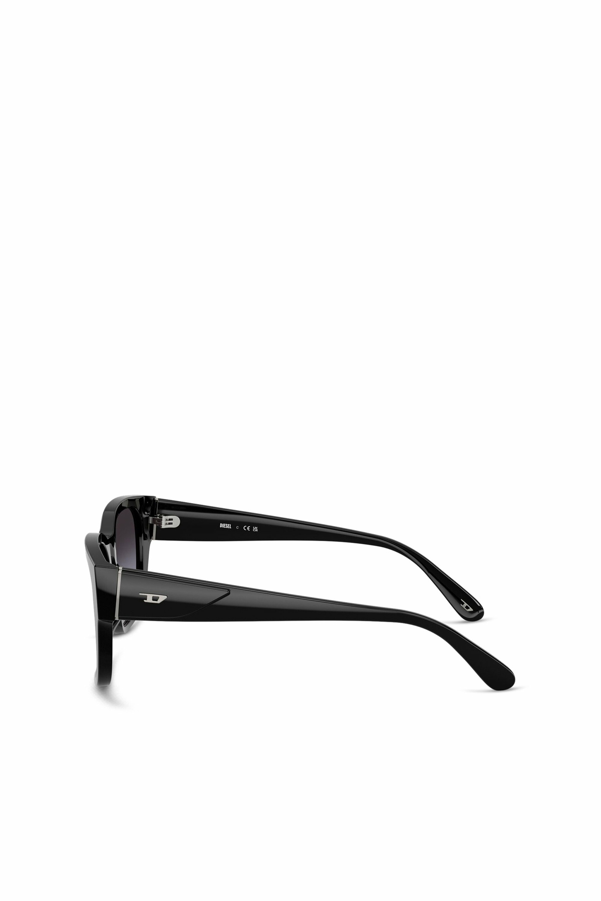 Diesel Square sunglasses - Sunglasses - Unisex - Black Diesel