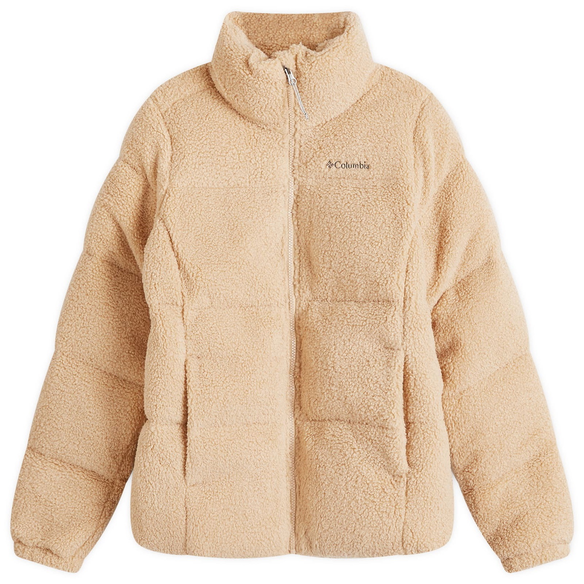 Columbia Women's Puffect Sherpa Jacket in Canoe Columbia
