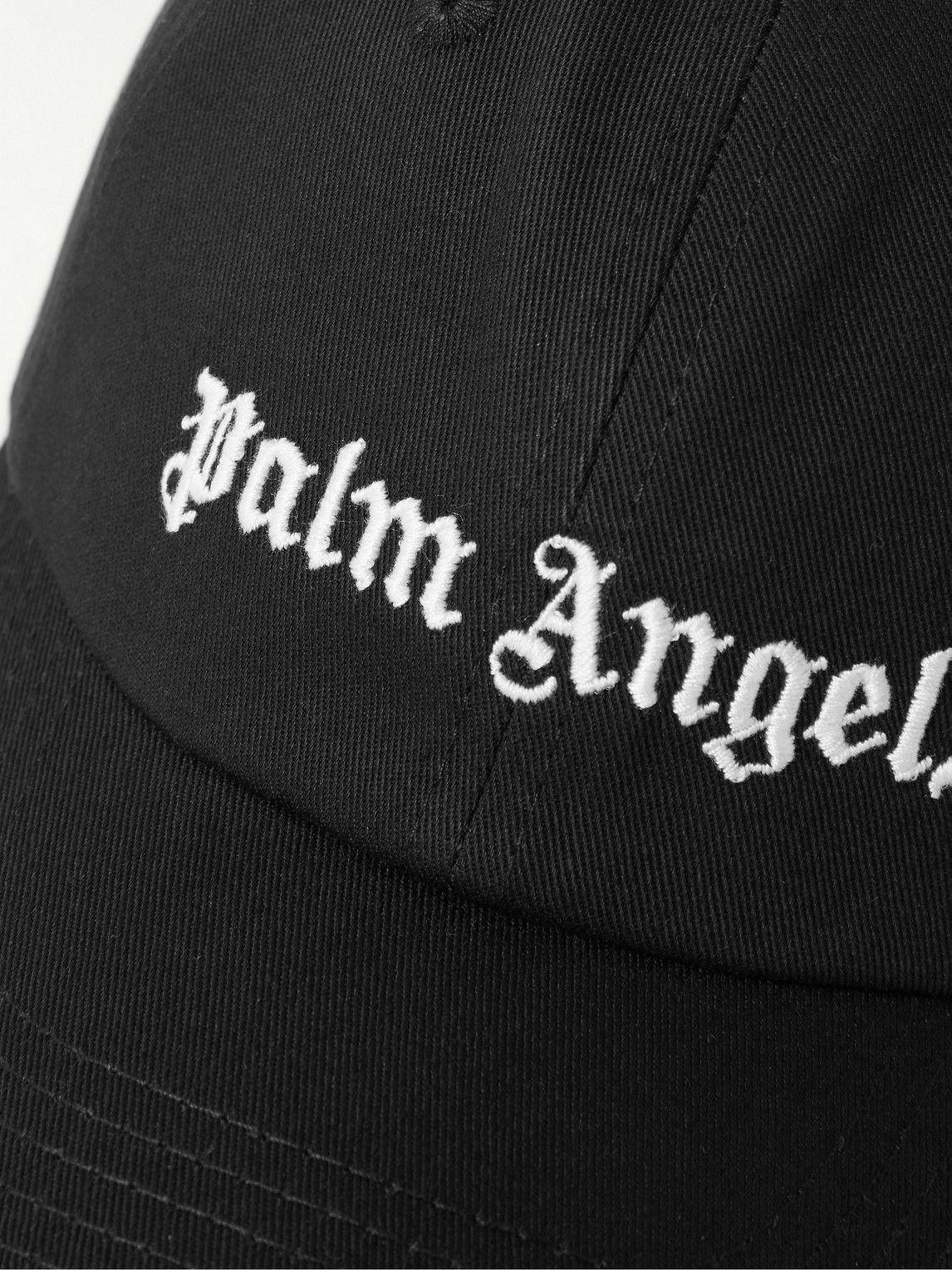 Palm Angels - Logo-Embroidered Cotton-Twill Baseball Cap Palm Angels