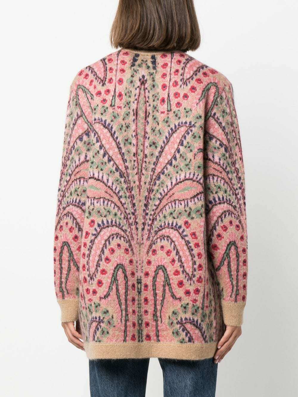 ETRO - Embroidered Wool Blend Cardigan Etro