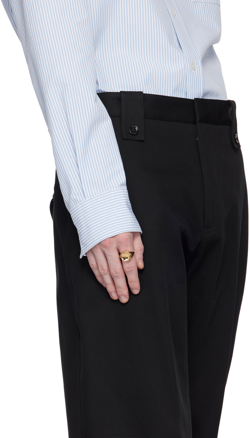 Bottega Veneta Gold Signet Ring Bottega Veneta