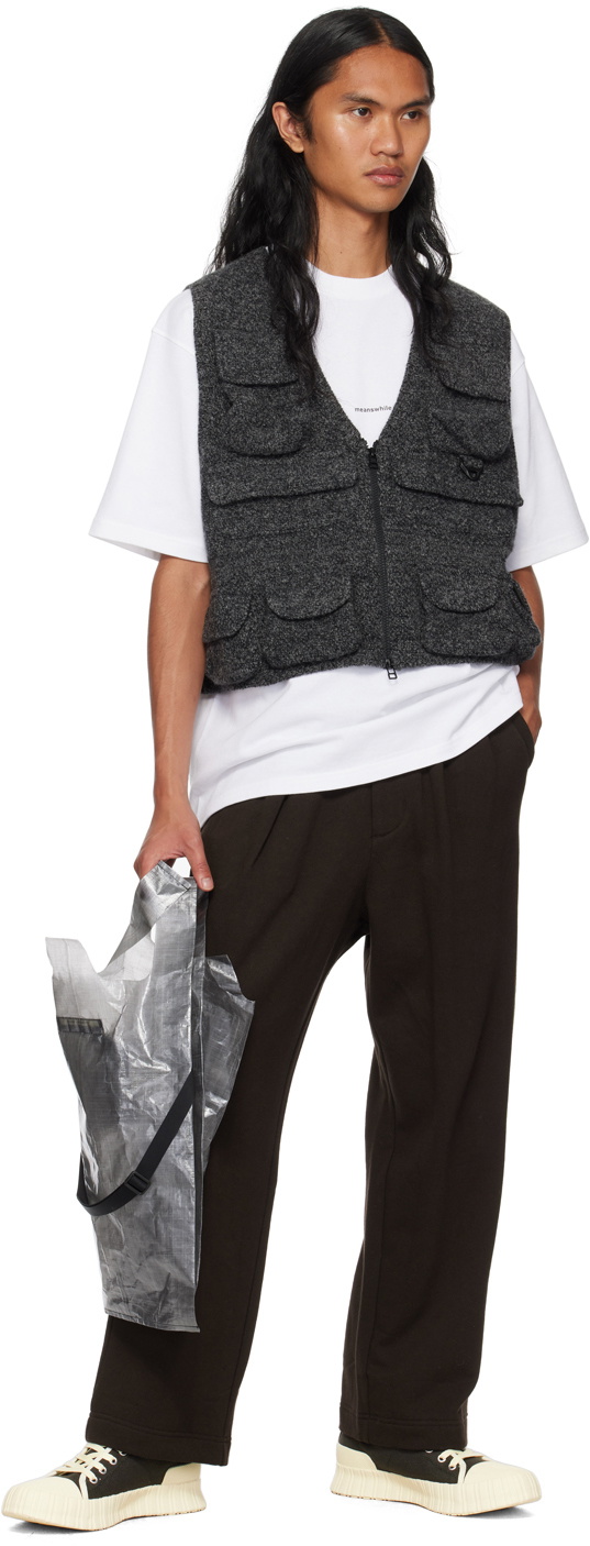 meanswhile Gray Luggage Vest meanswhile