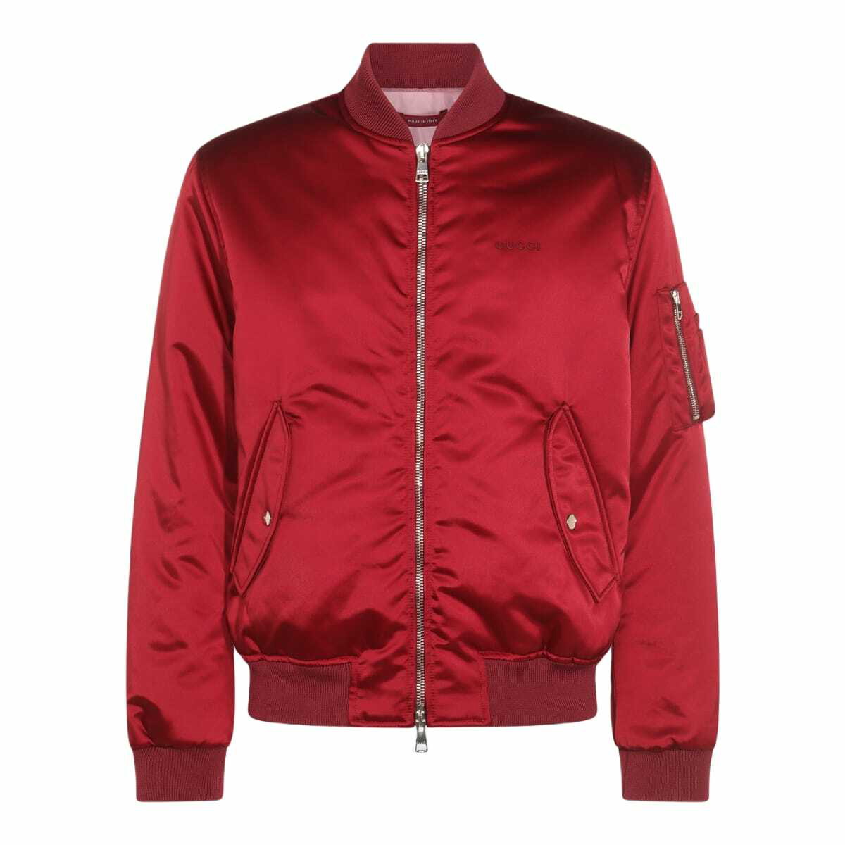 Gucci Red Ancora Casual Jacket Gucci