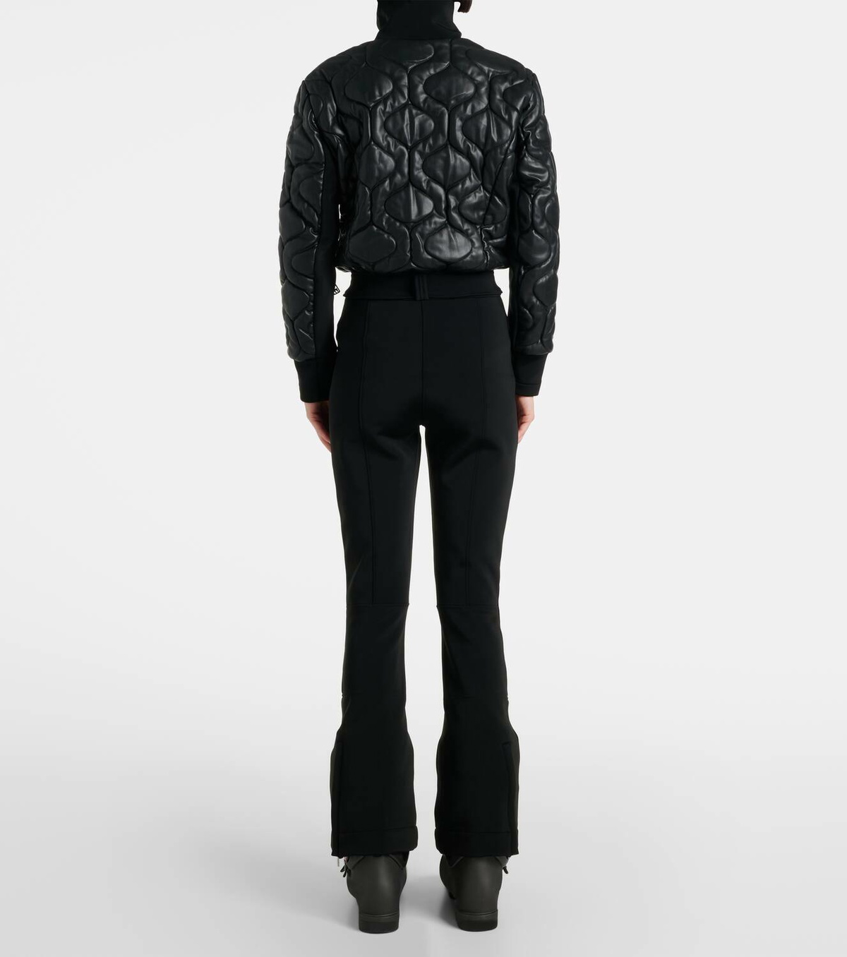 Toni Sailer Conni Special quilted faux leather ski suit Toni Sailer