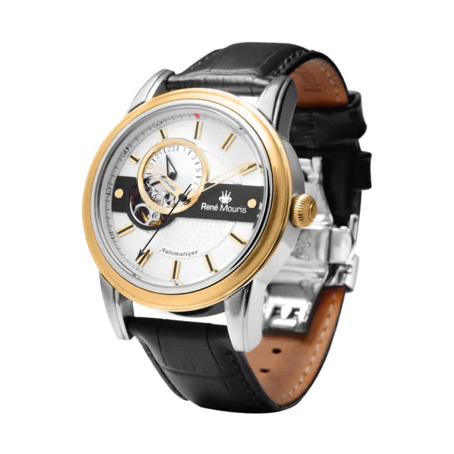 Rene Mouris ORION Automatic White Dial Mens Watch 70101RM4 Rene Mouris
