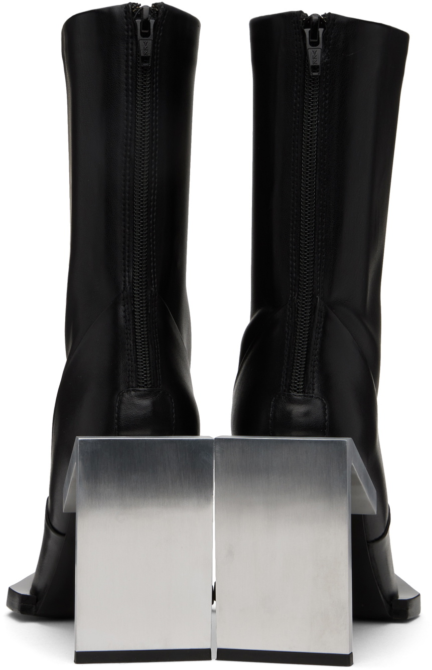 HELIOT EMIL Black Leather Boots Heliot Emil