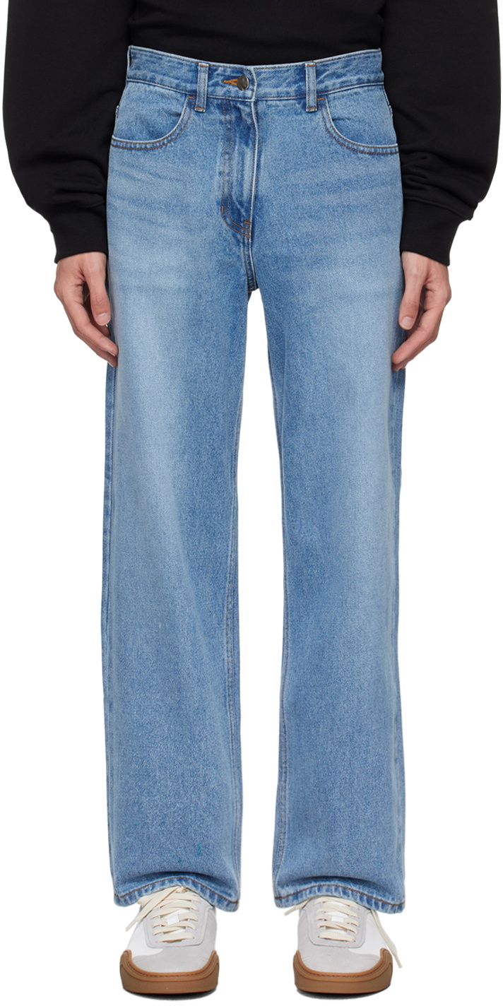 ADER error Blue TRS Tag Jeans ADER error