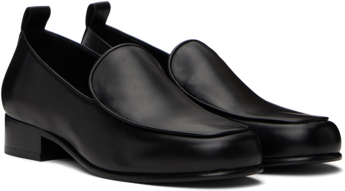 BY FAR Black Alfred Loafers By Far