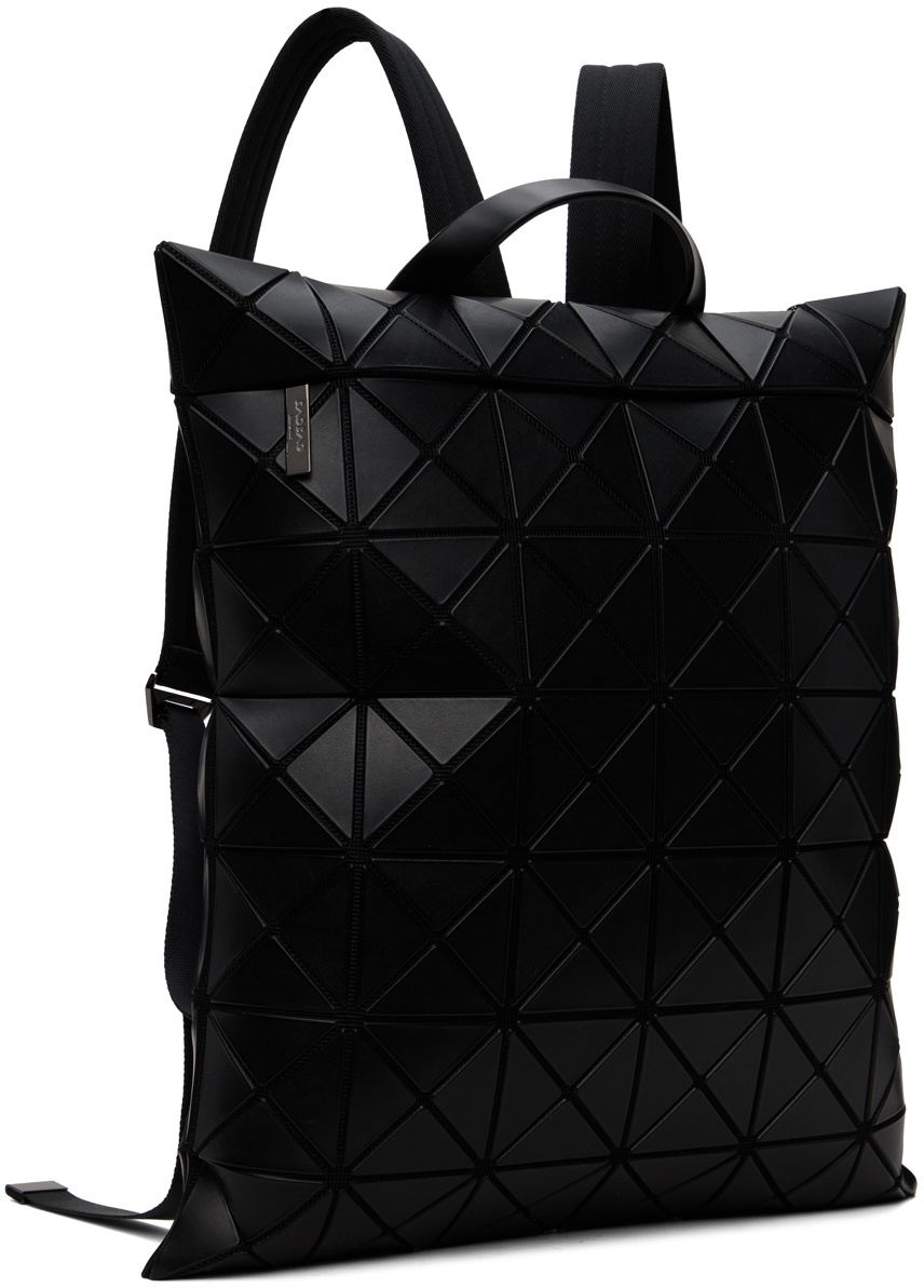 BAO BAO ISSEY MIYAKE Black Flat Pack Backpack Bao Bao Issey Miyake