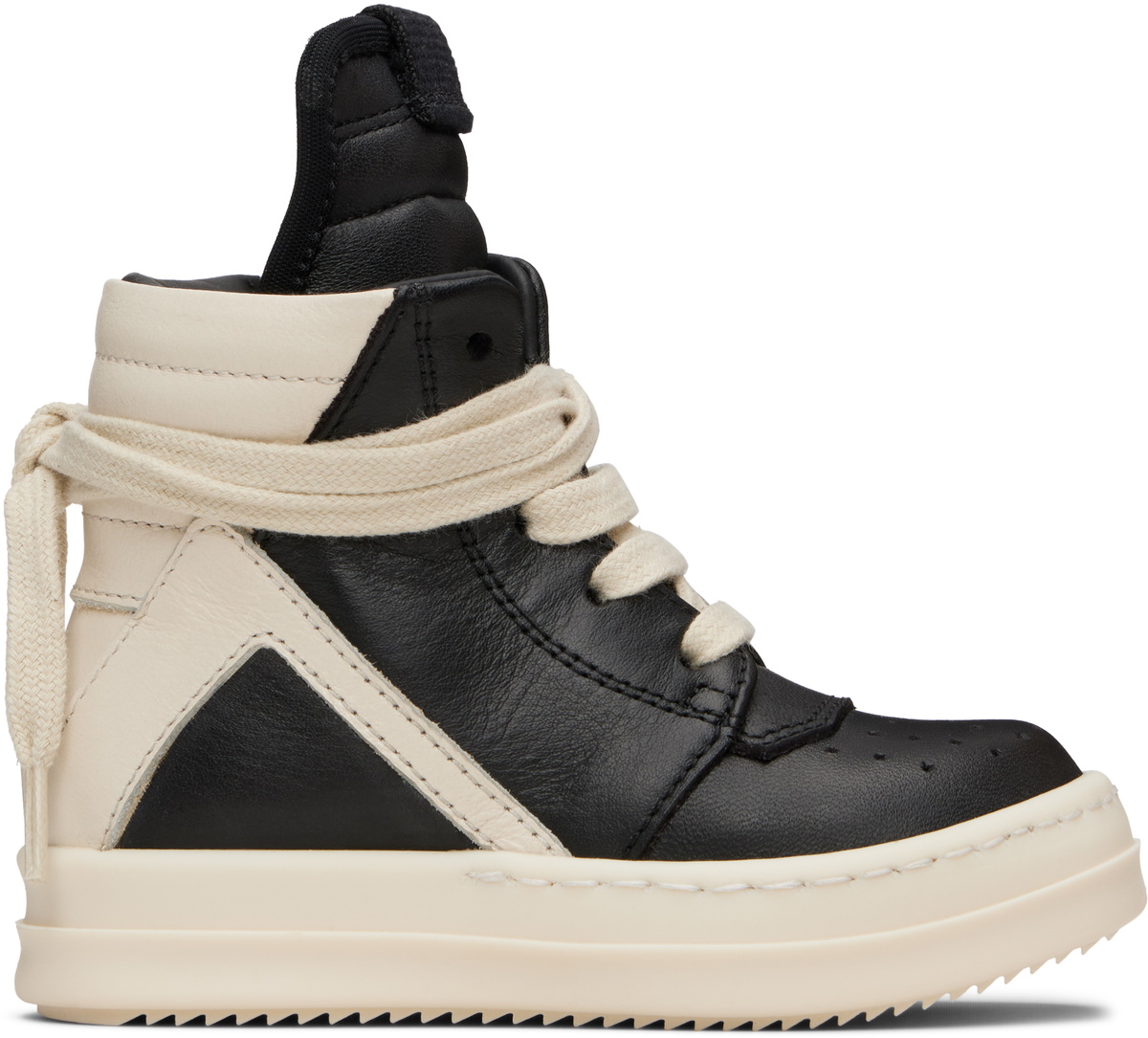 Rick Owens Baby Black Hollywood Babygeo Sneakers Rick Owens
