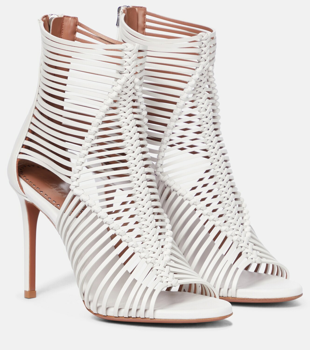 Alaïa Leather ankle boots ALAÏA