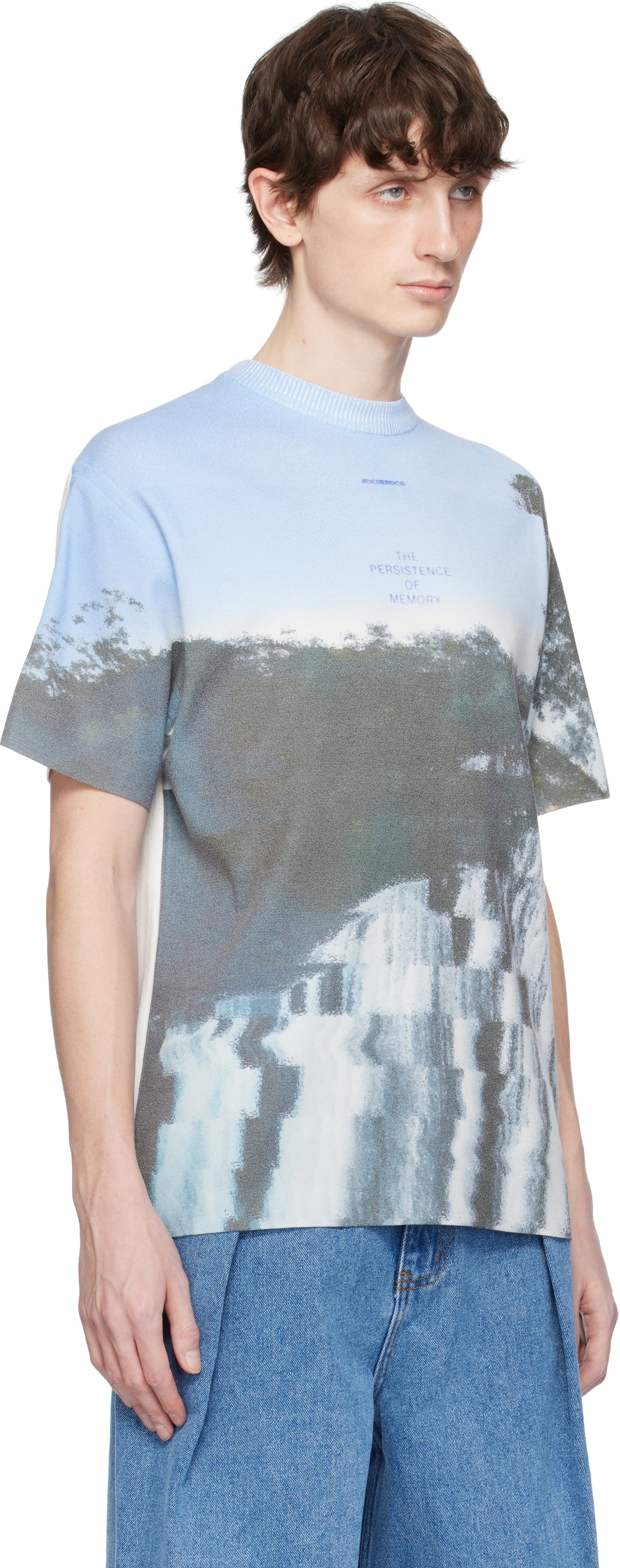 ADER error White Half S Pull-Over 0503 T-shirt ADER error