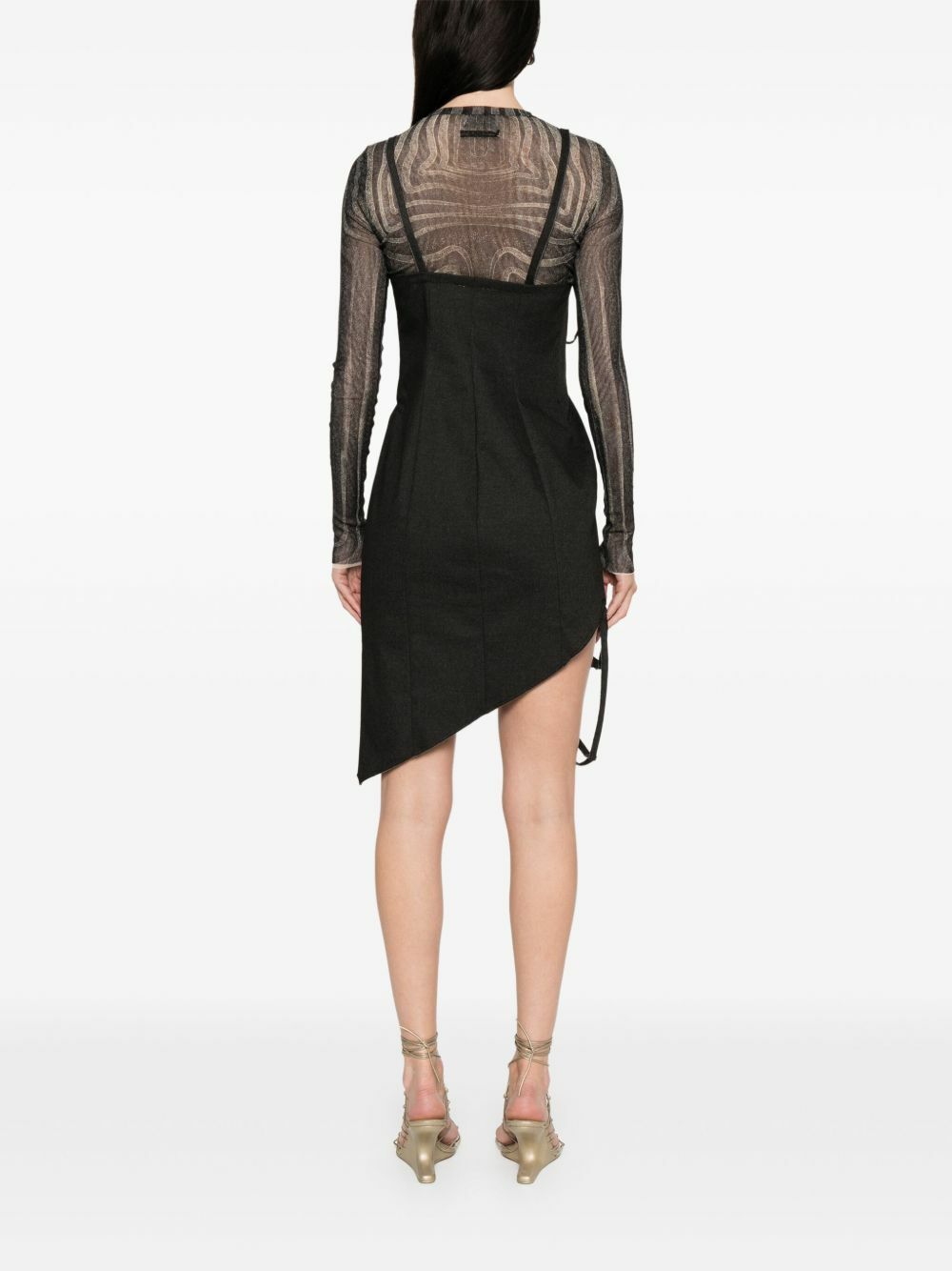 Elena Velez Keyhole Corset Mini Dress Elena Velez