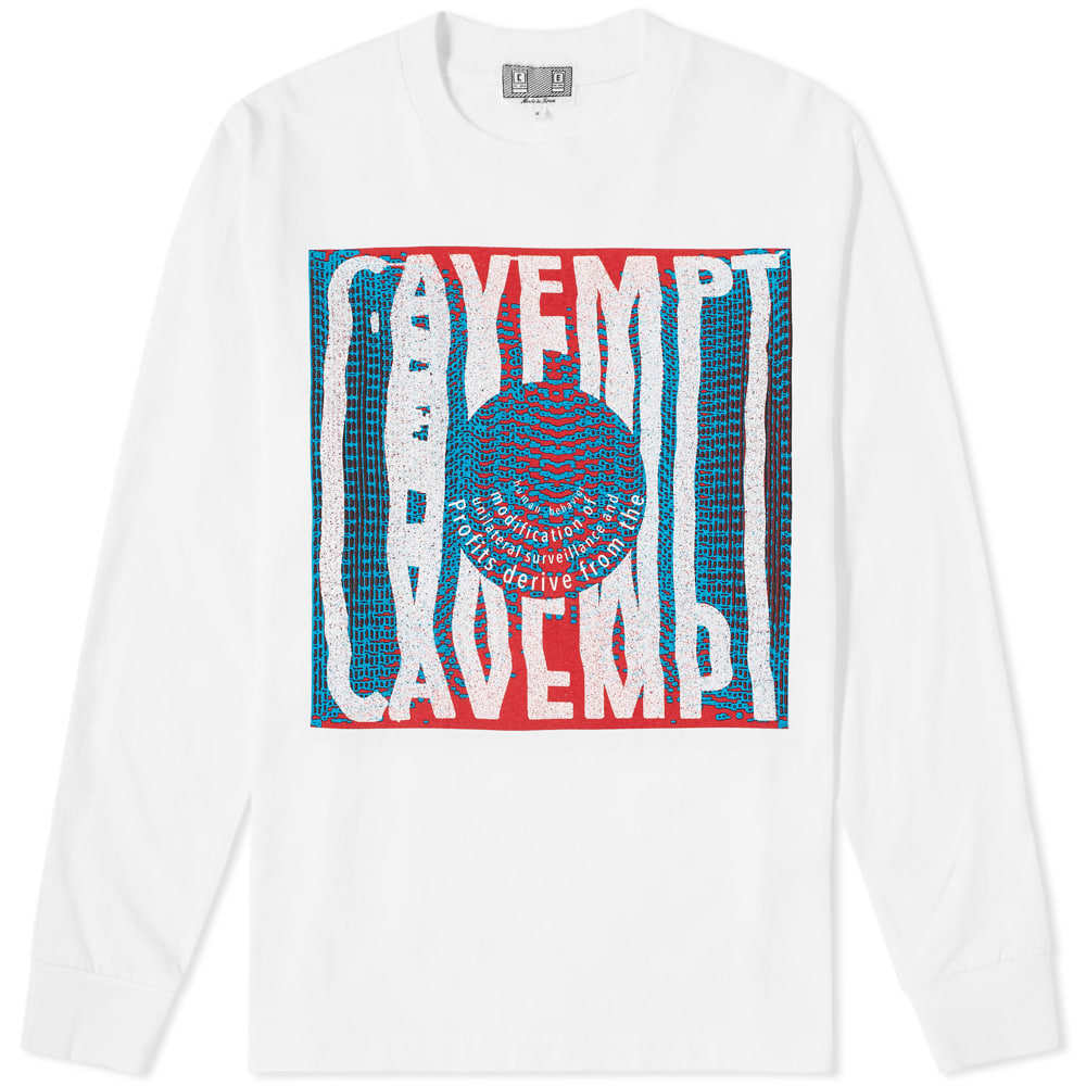 Cav Empt Desire Long Sleeve Tee White Cav Empt