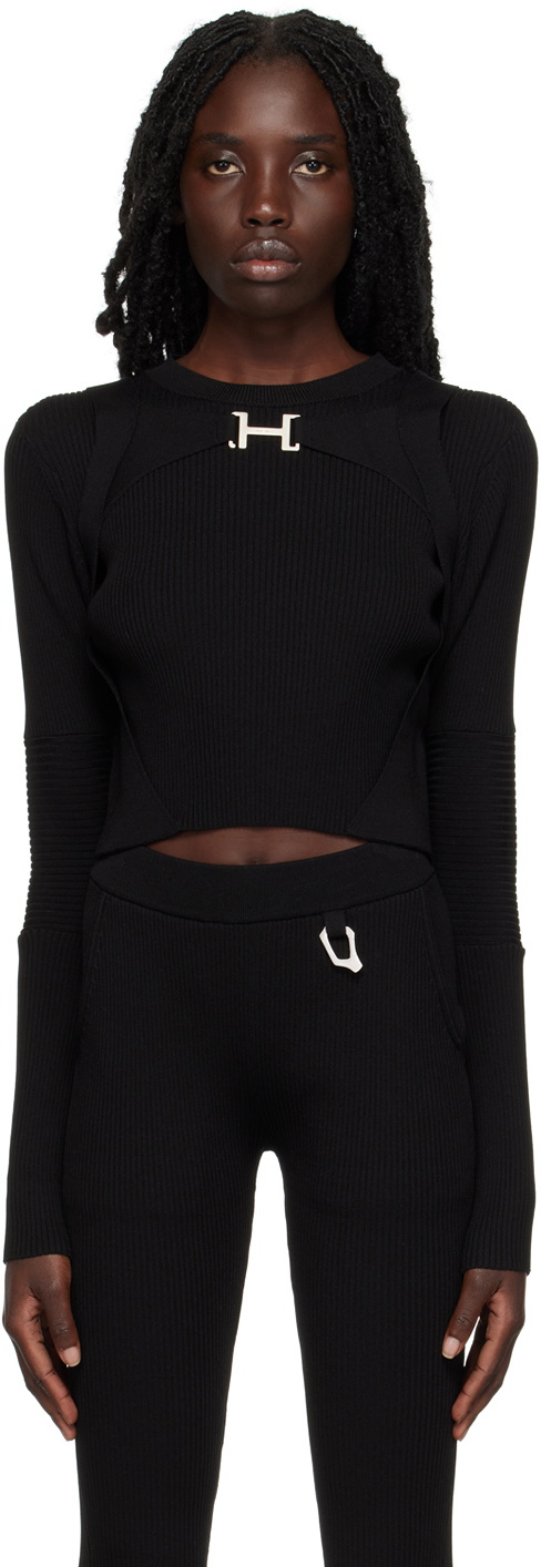HELIOT EMIL Black Akin Sweater Heliot Emil