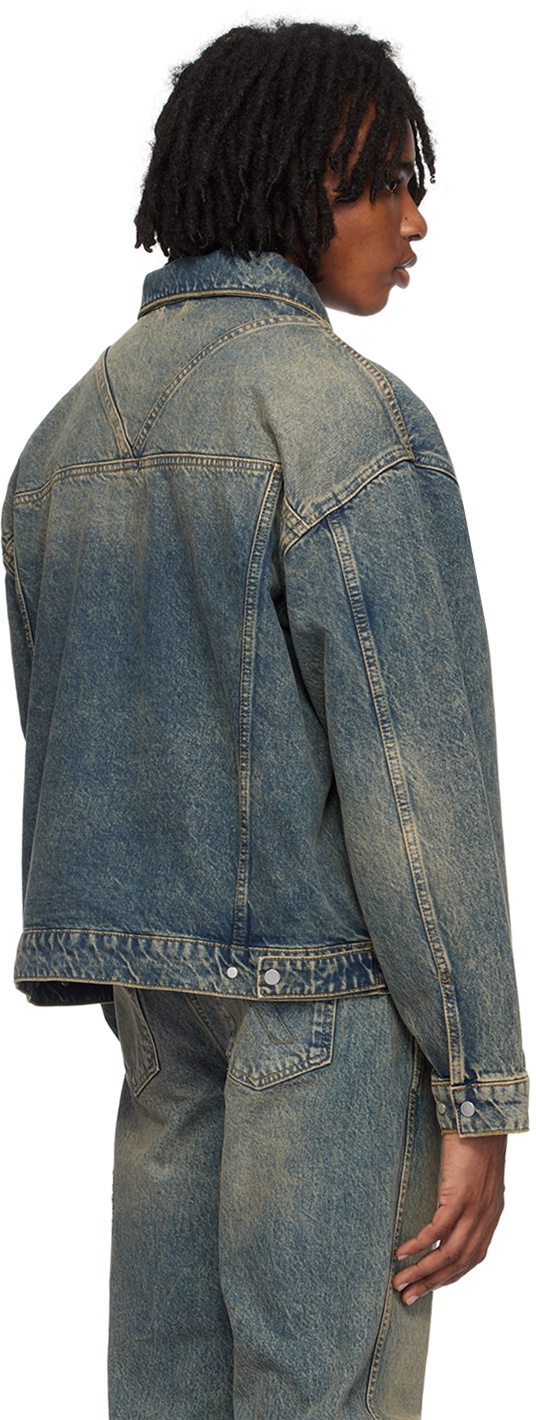 Represent Blue R4 Denim Jacket Represent