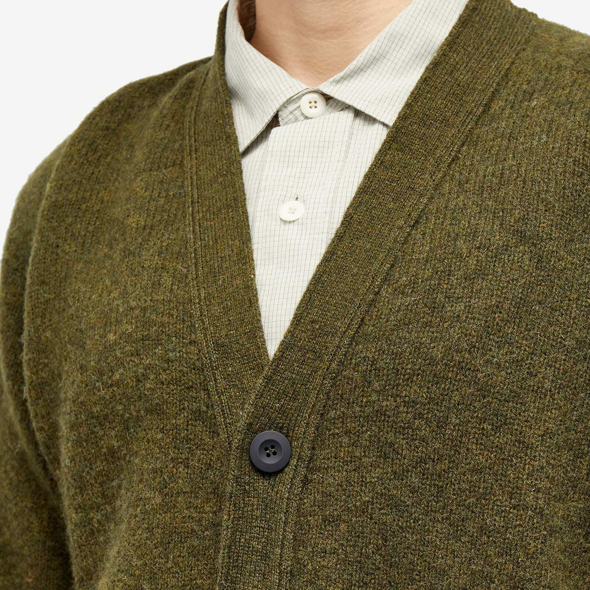 Howlin by Morrison Men's Howlin' Shaggy Bear Cardigan in Moss Howlin ...