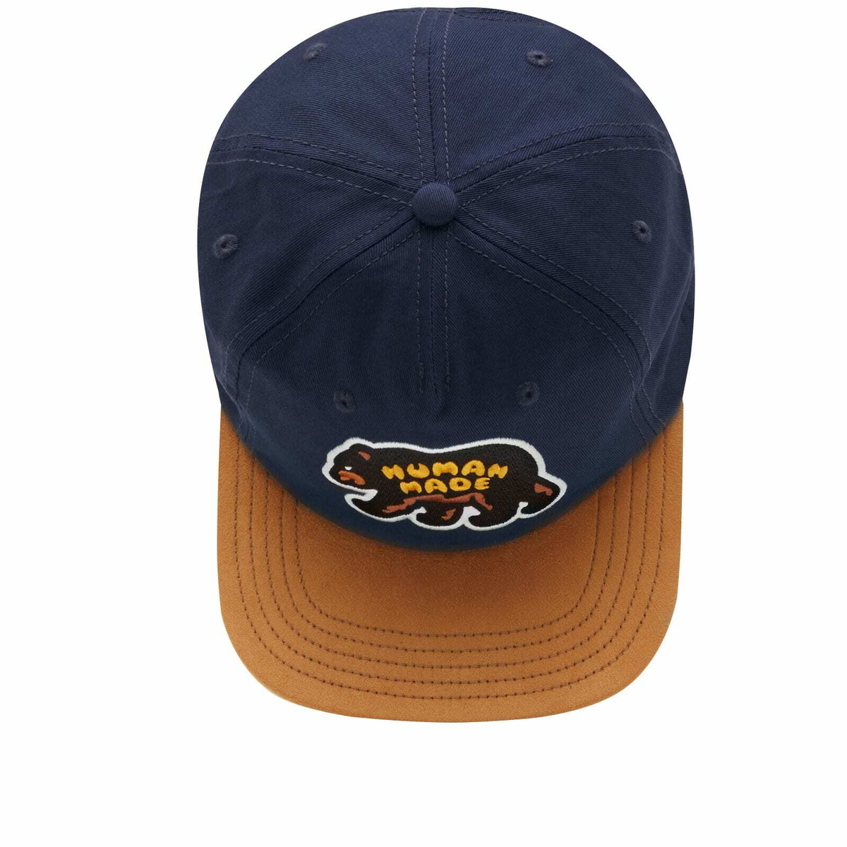 Human Made Men's Bear Cap in Navy Human Made