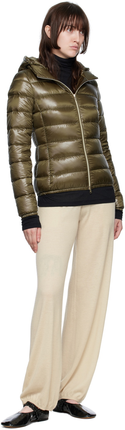 Herno Khaki Giada Down Jacket Herno