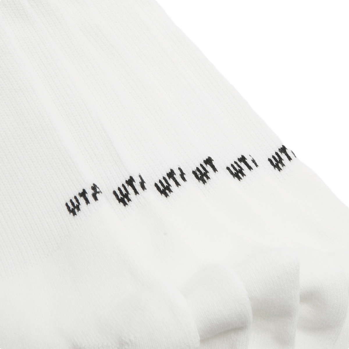 WTAPS Men's 05 Skivvies 3-Pack Socks in White WTAPS
