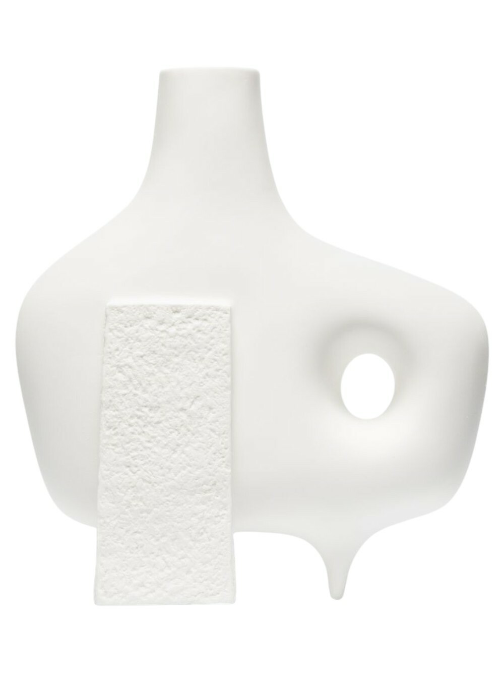 Jonathan Adler White Medium Paradox Vase Jonathan Adler