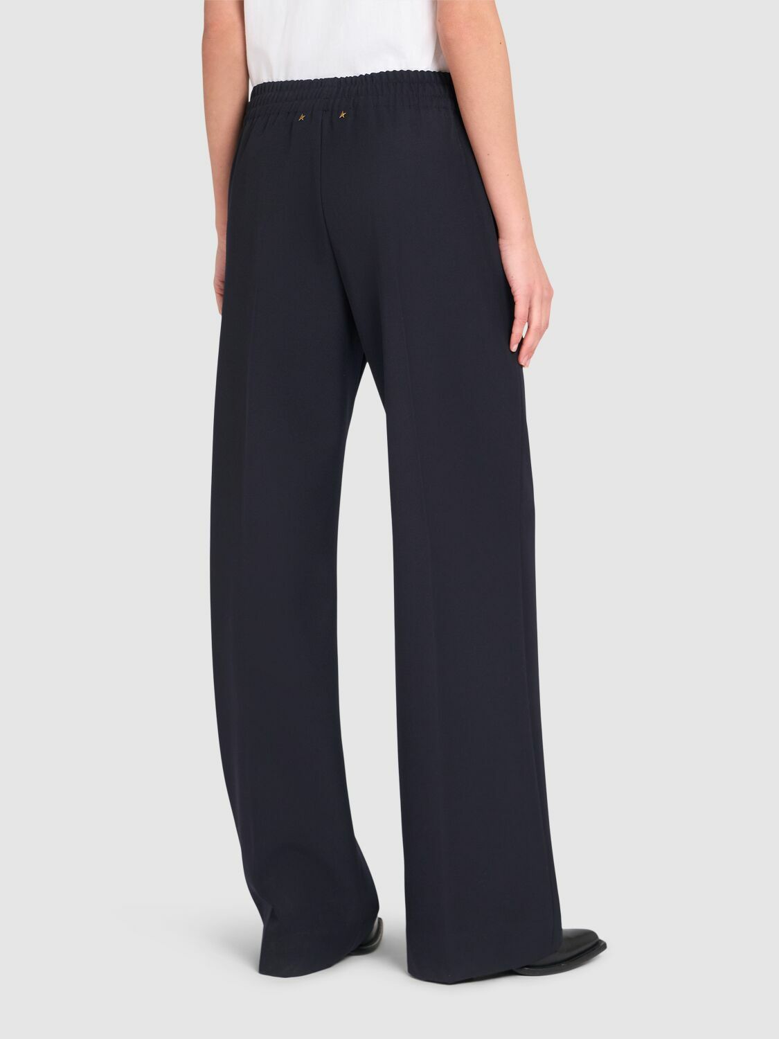 GOLDEN GOOSE Golden Gabardine Wool Blend Sweatpants Golden Goose Deluxe ...