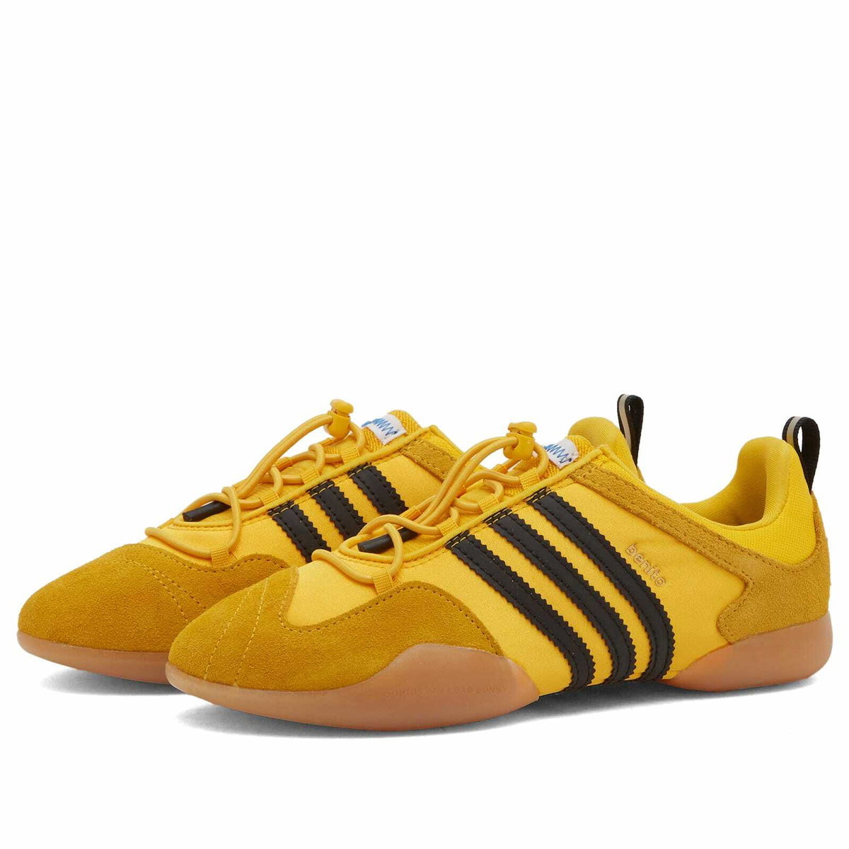 Adidas Women's x Bad Bunny Ballerina Sneaker in Bold Gold adidas