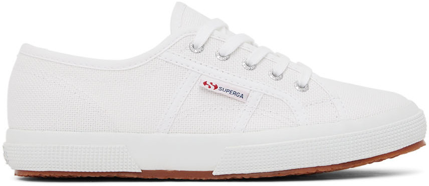 Superga Kids White Classic Sneakers Superga