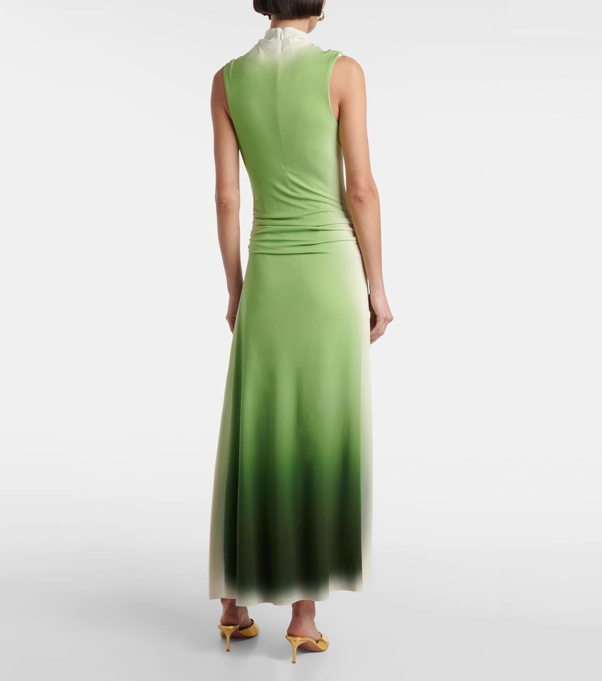Simkhai Aldina ombré jersey midi dress Simkhai