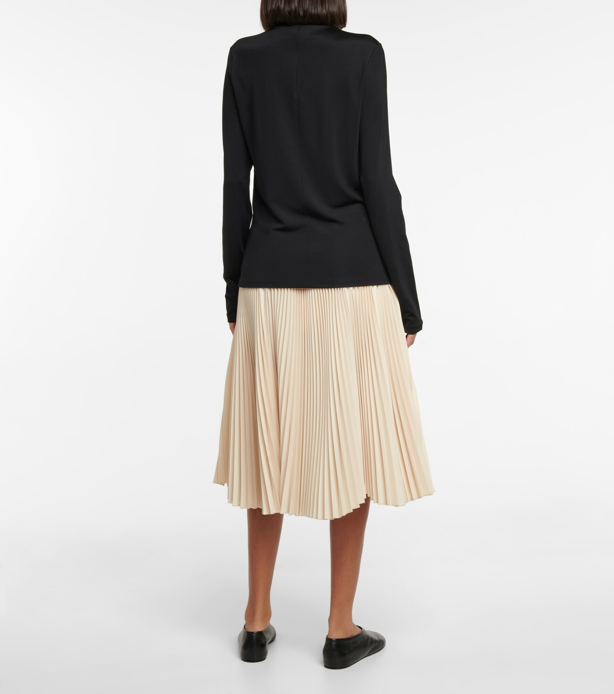 Jil Sander - Turtleneck stretch-jersey top Jil Sander