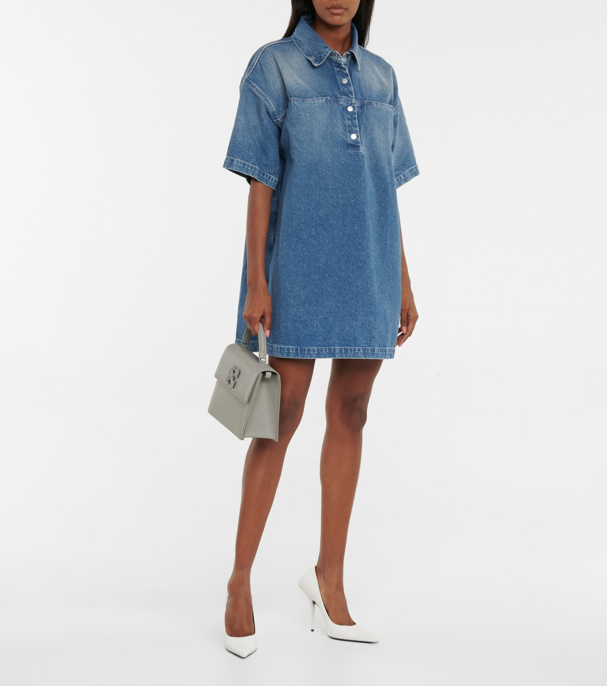 Off-White - Denim minidress Off-White