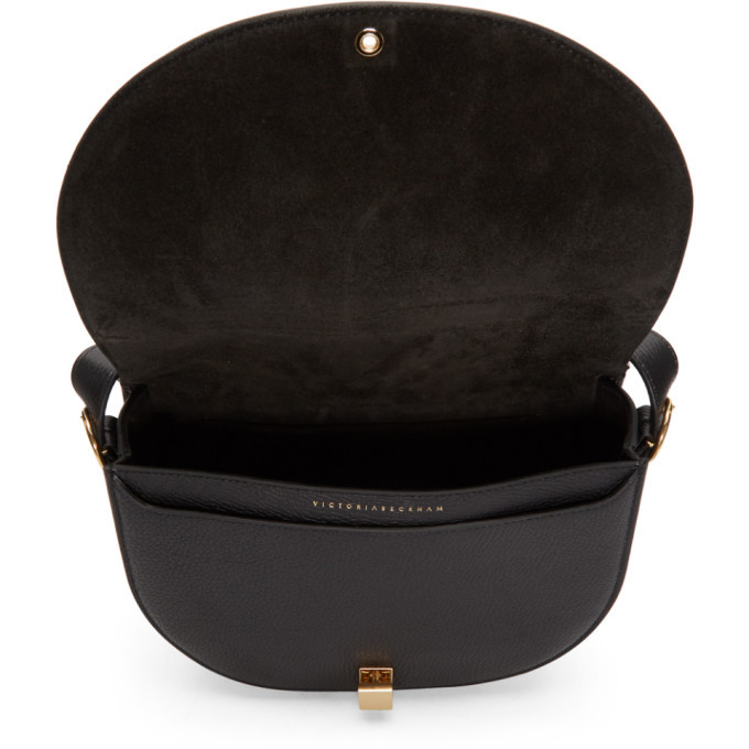 Victoria Beckham Black Half Moon Box Bag Victoria Beckham