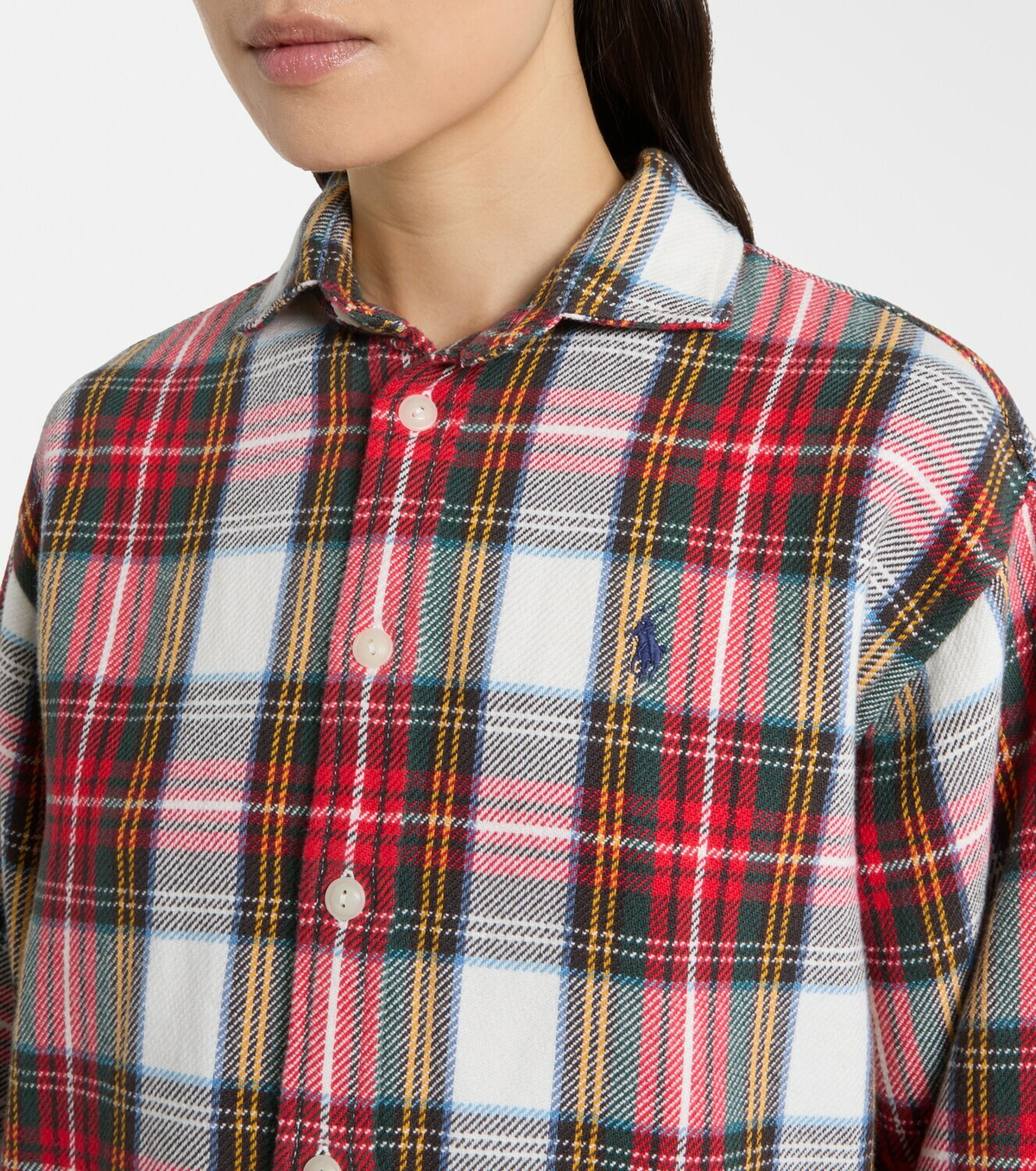 Ralph Lauren Plaid Shirt Womens 1