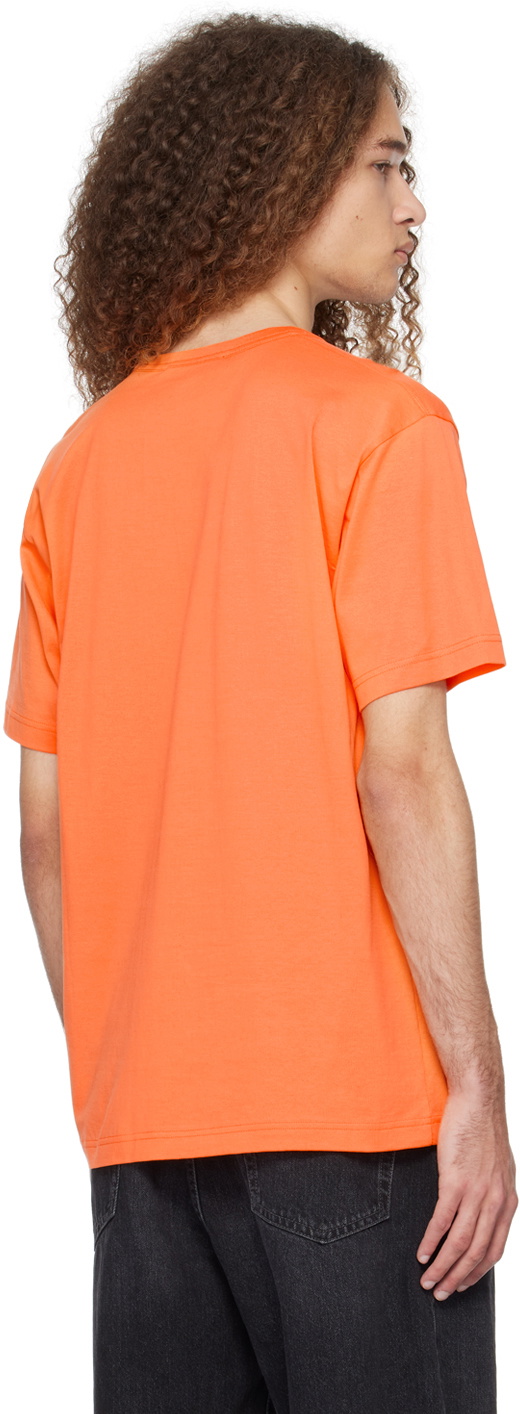 Acne Studios Orange Patch T-Shirt Acne Studios