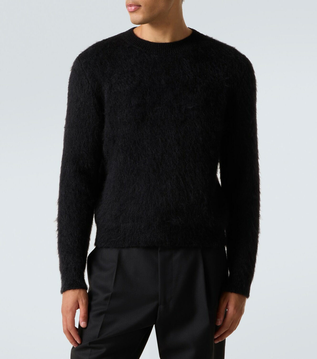 Saint Laurent Mohair and wool-blend sweater Saint Laurent