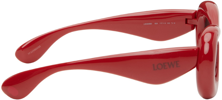 LOEWE Red Inflated Mask Sunglasses Loewe