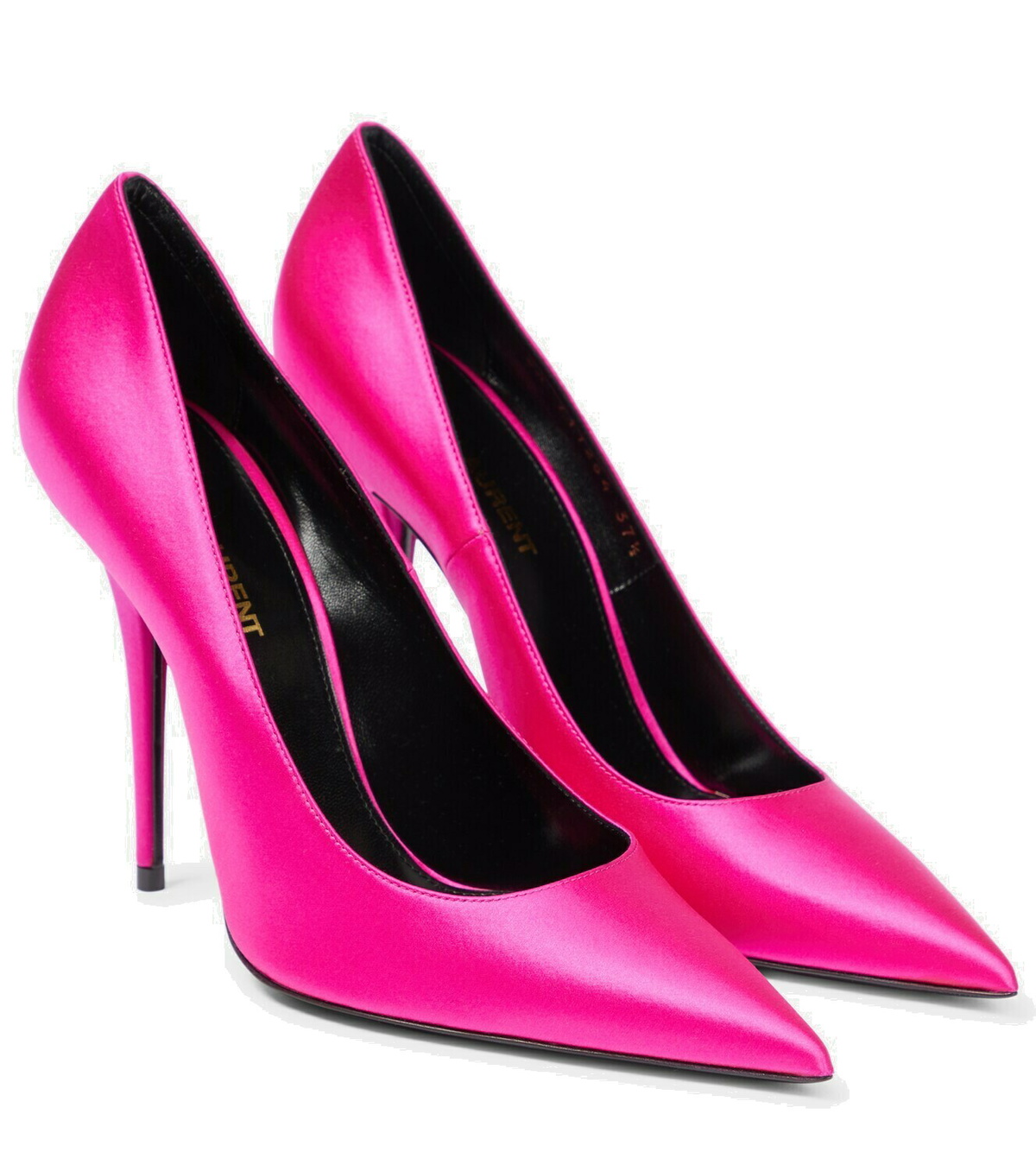 Saint Laurent - Instinct 110 satin pumps Saint Laurent