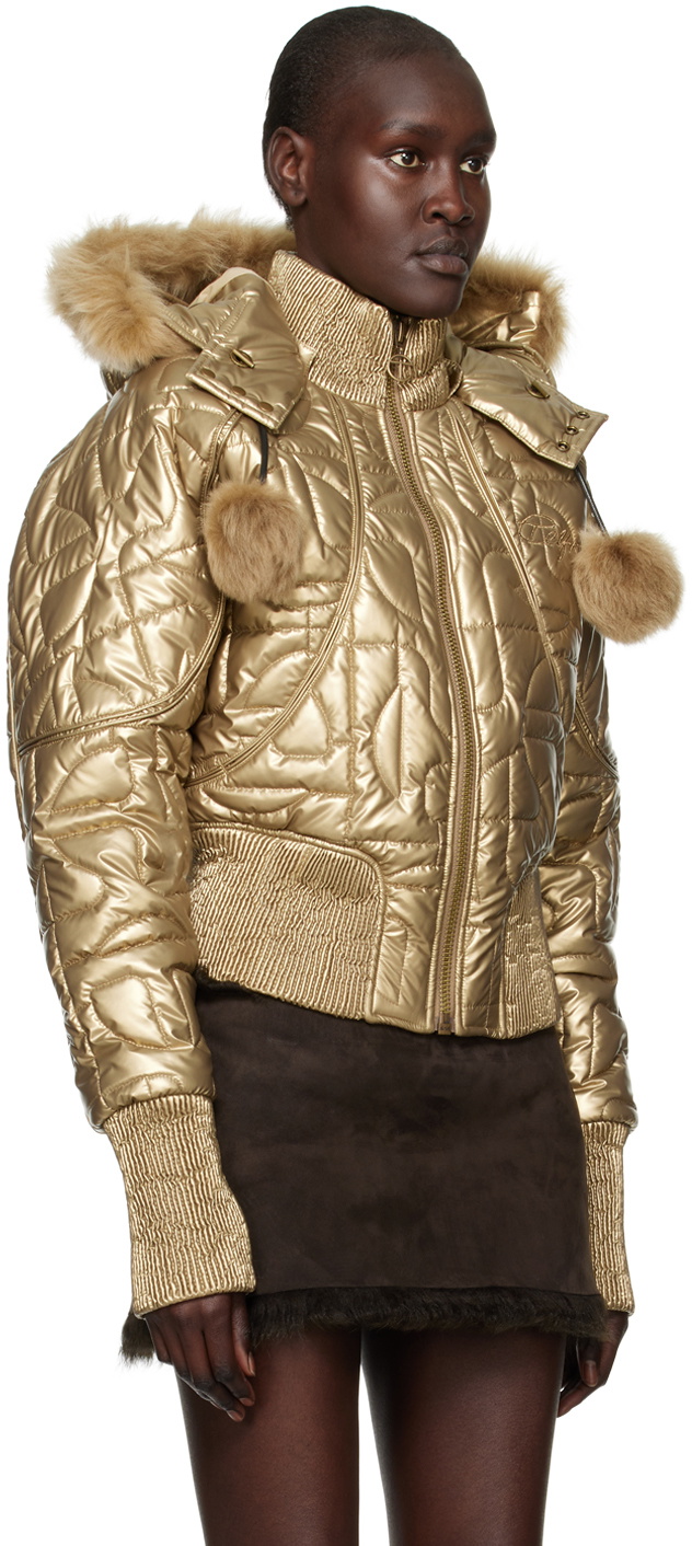 Moose Knuckles x Telfar Gold Telfar Edition Jacket Moose Knuckles