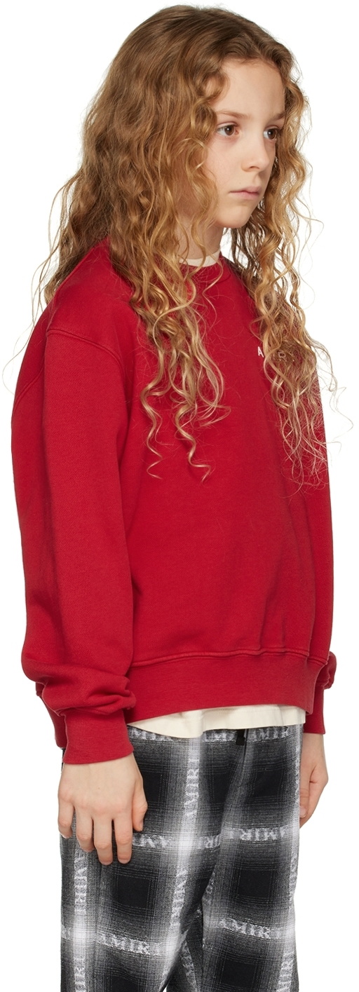 AMIRI Kids Red Bones Graphic Sweater Amiri