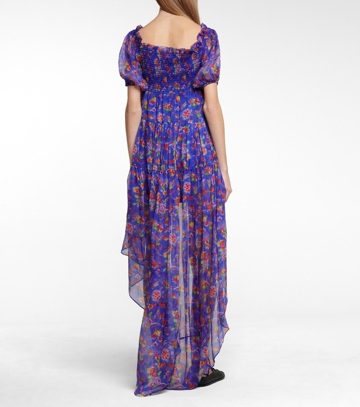 Caroline Constas Dora floral silk chiffon dress Caroline Constas