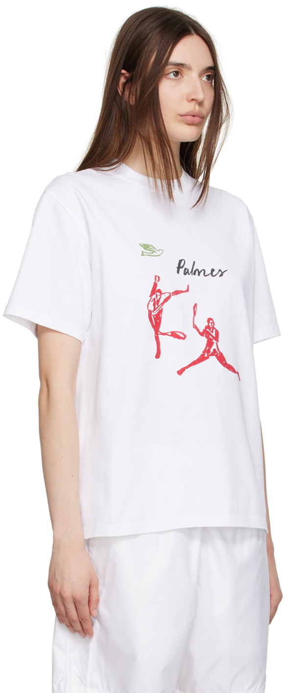 Palmes White Sandy T-Shirt Palmes