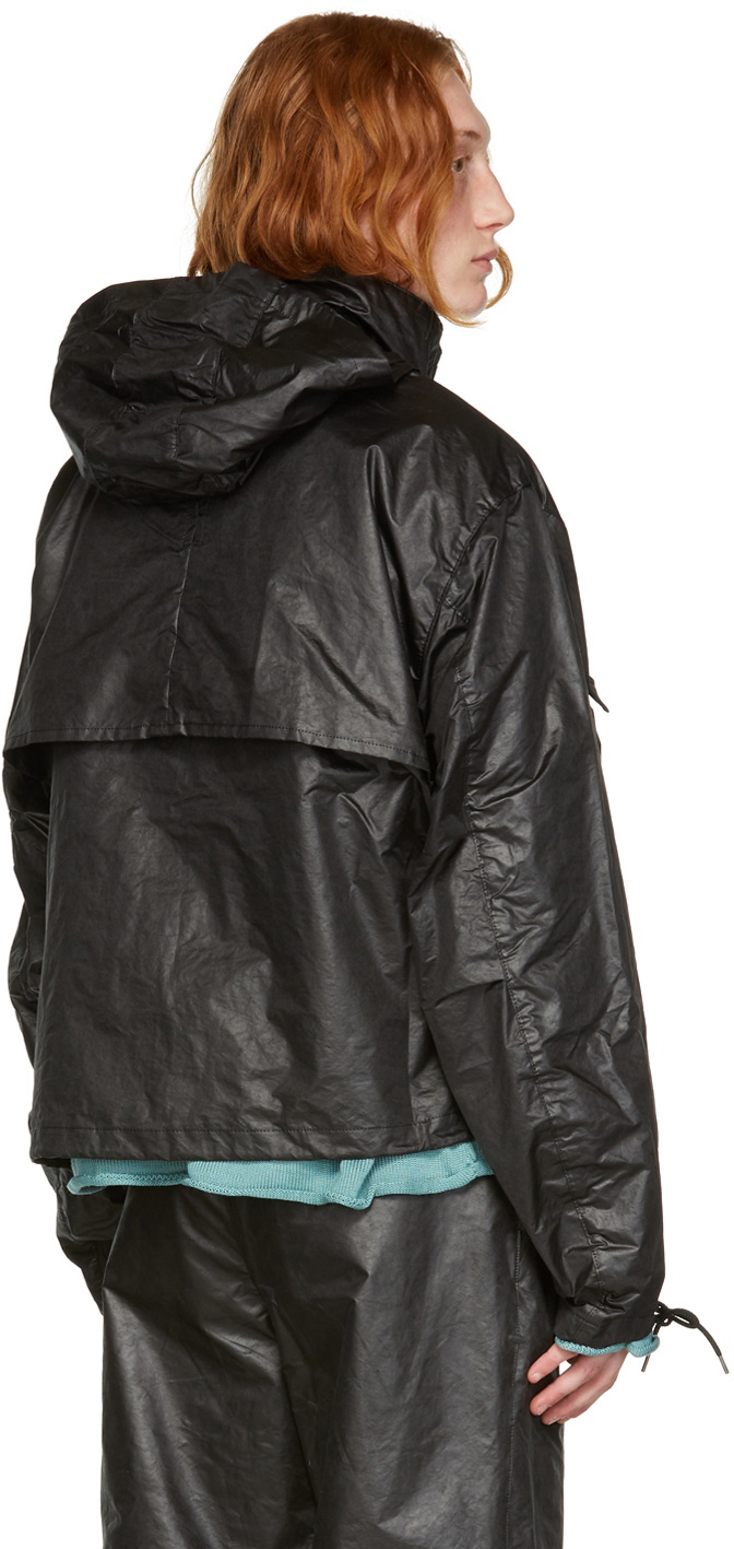 JieDa Black Polyester Jacket JieDa